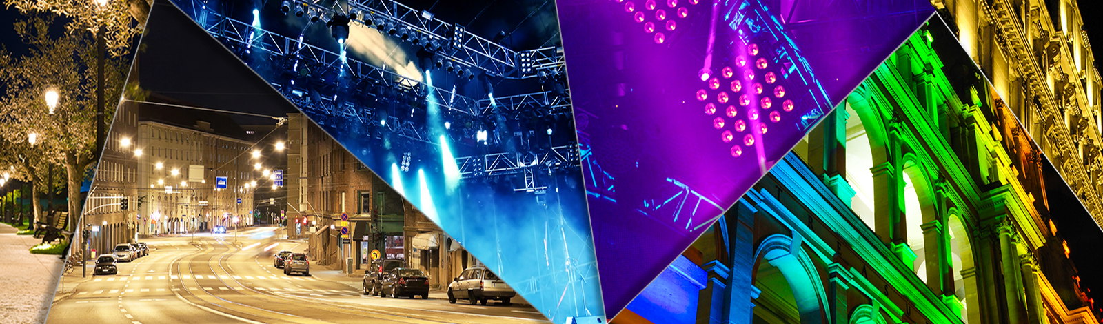 Sundrax carousel stage outdoor street architectural lighting - Sundrax Electronics